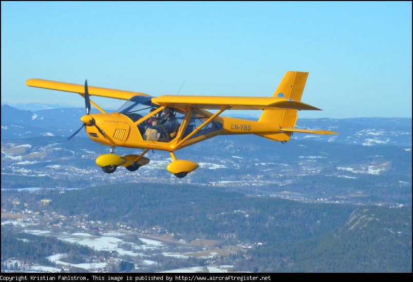 LN-YBS Aeroprakt A22L MSN 088 - aircraftregister.net